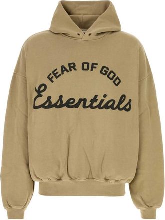 Fear of God SweaT-shirt Oversize en Coton - Homme - Sweatshirts et sweats &agrave; capuche - Beige - Taille: XL