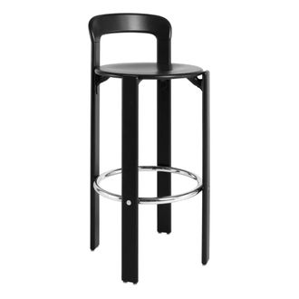 HAY Tabouret de bar Rey en bois laqu&eacute; - Bruno Rey Hay