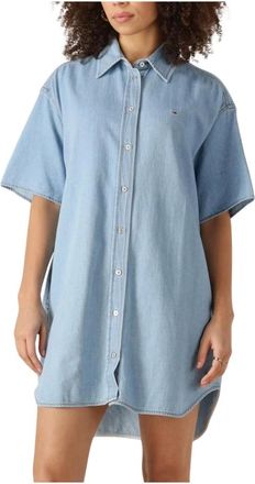 Tommy Jeans Damen, Kleider, Blau, XLGr&ouml;&szlig;e