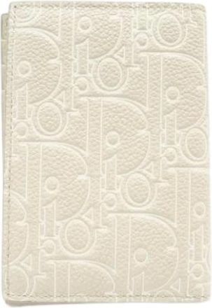 Dior Porte-cartes professionnel Pre-owned - Homme - Pre-owned - Beige - Taille: ONE Size