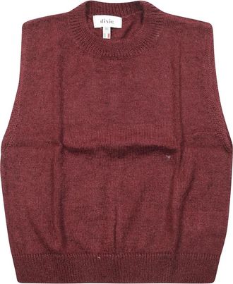 Dixie Homme, Pulls, Rouge, Taille: XL Gilet en maille