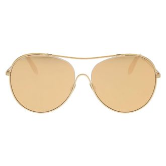 Victoria Beckham Loop Round Sonnenbrille - - Accessories - Damen - Gelb - ONE SIZE