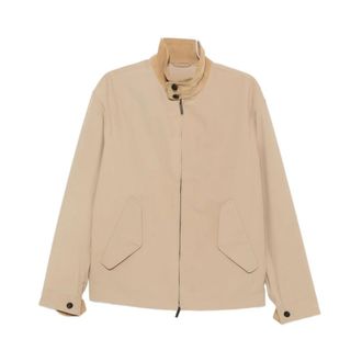 Emporio Armani Homme, Vestes, Beige, Taille: M Veste Bombe en Nylon