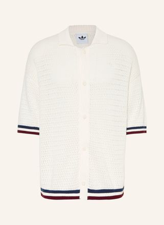 adidas Originals Adidas Originals Strickhemd Munich Loose Fit weiss