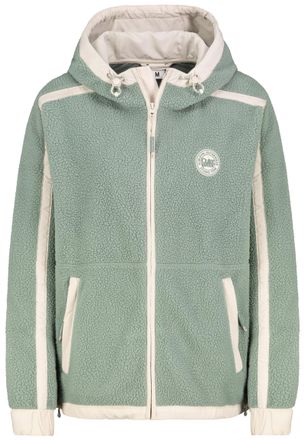 Sublevel Damen Fleece Kapuzenjacke Mineral Green D20001M02793A3-XS