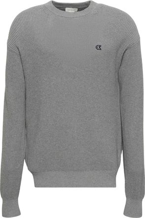 Calvin Klein Pullover f&uuml;r Herren, Rundhalsausschnitt (Mittelgrau)
