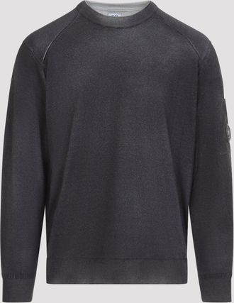 C.P. Company Cp Company Col rond en laine m&eacute;rinos Re Color