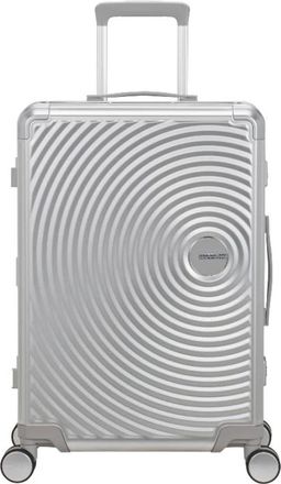 American Tourister unisex, Valises, Gris, Taille: ONE Size Valise Soundbox Alu avec serrure TSA