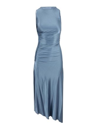 Victoria Beckham Maxi Robe - Bleu