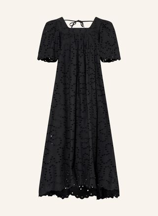 Suncoo Kleid Cyriel Aus Lochspitze schwarz