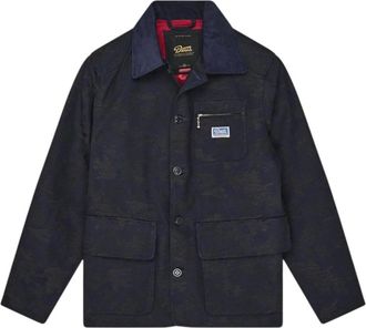 Deus Homme, Vestes, Bleu, Taille: L Veste de Chasse Idaho