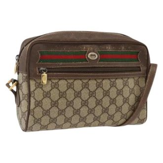 Gucci Pre-owned Vintage GG Canvas Schultertasche - - Pre-owned - Damen - Beige - ONE SIZE