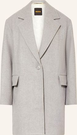 HUGO BOSS Mantel Calesara grau