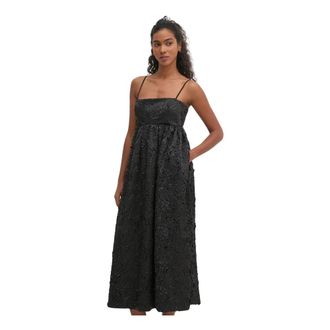 Stine Goya Ppya-Sud0Ip Ausgestelltes Midikleid - - Dresses - Damen - Schwarzk - XS