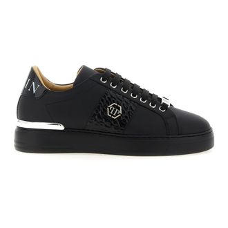 Philipp Plein Hexagon Lo-Top Sneakers - - Shoes - Herren - Schwarzk - 44 EU