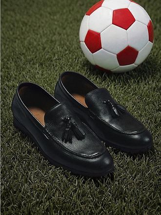 Tommy Hilfiger Mocassins en cuir souple &agrave; pampilles et logo
