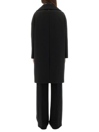 Herno Technical Bib Polyester Raincoat - Black