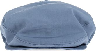 Dolce & Gabbana Homme, Accessoires, Bleu, Taille: 60 CM Wool Flat Cap