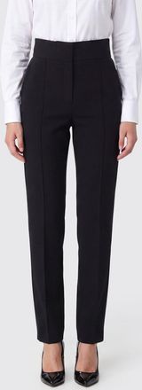 Elisabetta Franchi Hoch taillierte, elegante Skinny-Hose aus Cr&ecirc;pe