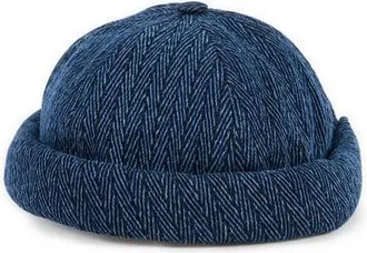 B&eacute;ton Cir&eacute; Chapeau en denim de coton