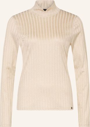 Marc Cain Longsleeve Mit Glitzergarn gold