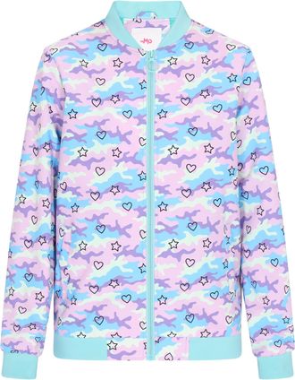 Mymo Jacke Frauen hellrosa mehrfarbig