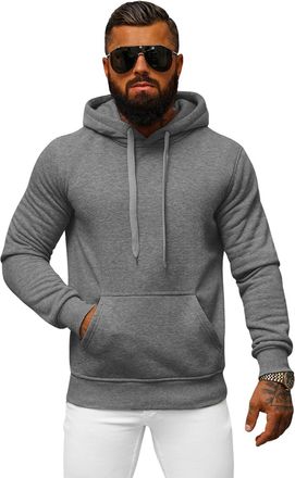 OZONEE Herren Hoodie Sweatjacke Kapuzenpullover Sweatshirt Farbvarianten Kapuzenjacke Kapuzenpulli mit Rei&szlig;verschluss Langarm Sport Style Casual Fitness Trai
