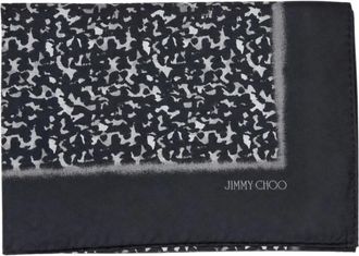 Jimmy Choo London Seidenschal - - Accessories - Damen - Grau - ONE SIZE