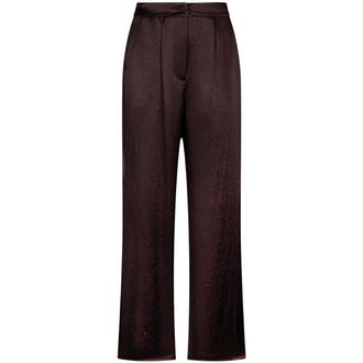 Liu Jo Pantalon en satin avec fentes