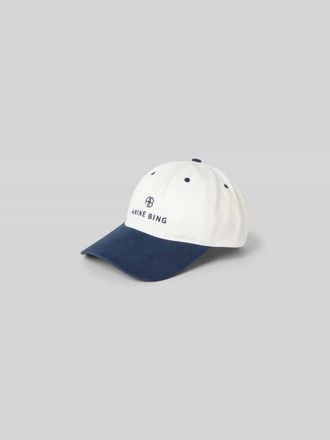 Anine Bing Basecap mit Label-Stitching