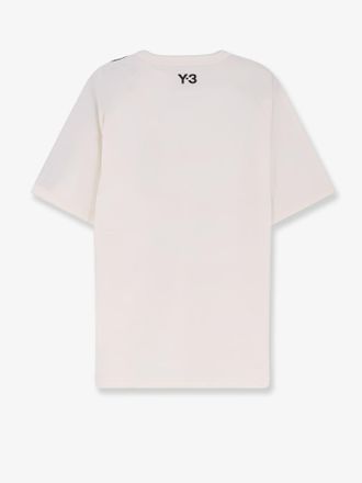 adidas Mens T-Shirt Crew-Neck White Cotton T-Shirts And Polos