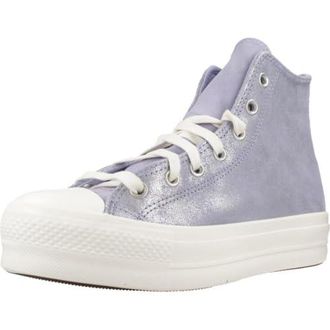 Converse Chuck Taylor All Star Lift Platform Suede Shimmer Hi Lilac 40 EU