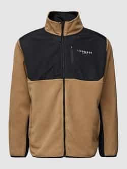 Lindbergh Sweatjacke mit Stehkragen