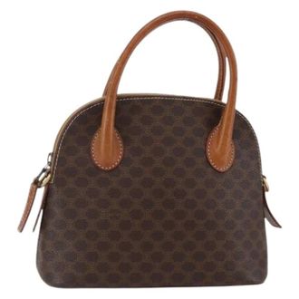 Celine Sac &agrave; main en cuir Pre-owned - Femme - Pre-owned - Brun - Taille: ONE Size
