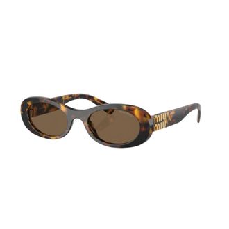 Miu Miu 06Zs Sole Sonnenbrille - - Accessories - Damen - Braun - 50 MM