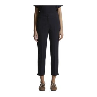 PESERICO Cropped Hosen - - Trousers - Damen - Blau - M