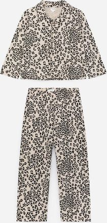 Arket Pyjama Aus Baumwolle -Beige