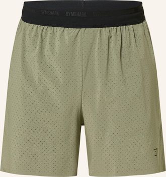 Gymshark Gymshark 2-In-1-Trainingsshorts Sport Zero 5 gruen