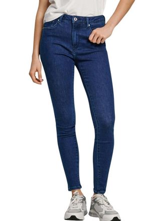 Pepe Jeans London Damen Super Skinny Hw Pl204738 Jeans, Blau (Denim-du3), 26W x 28L
