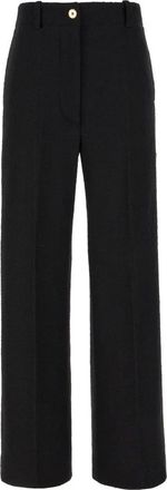 Patou Femme, Pantalons, Noir, Taille: 36 FR Wide Pantalons