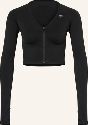Gymshark Gymshark Trainingsjacke Lift Seamless schwarz