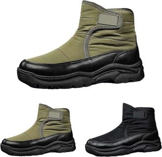 Generic Bottes dhiver pour homme et femme - Doublure en fourrure chaude - Imperm&eacute;ables et antid&eacute;rapantes - Pour le trekking, la randonn&eacute;e, la neige - Chaussur