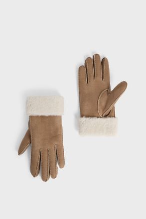 Gerard Darel Gants en peau lain&eacute;e - PERINA - Camel