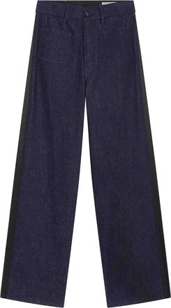 Pence Pantalons D&eacute;contract&eacute;s - Bleu