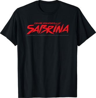 The Chilling Adventures of Sabrina The Chilling Adventures Of Sabrina Red Logo T-Shirt