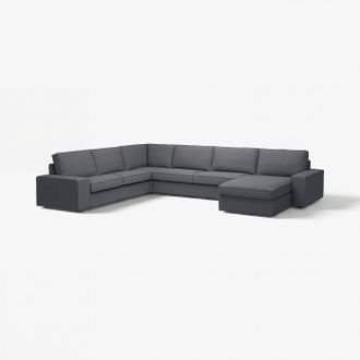 IKEA KIVIK 6er-Ecksofa m R&eacute;camiere