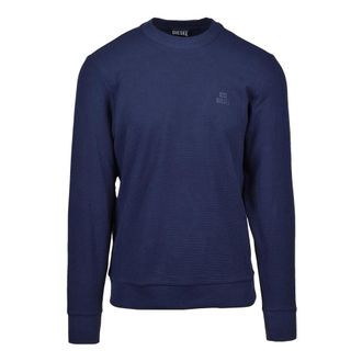 Diesel Felpa Girocollo - - Sweatshirts & Hoodies - Herren - Blau - M