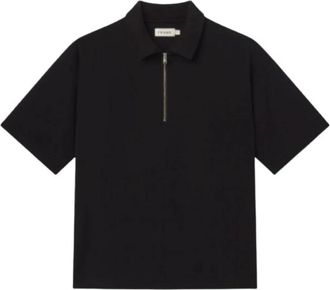 Frame Denim Homme, Tops, Noir, Taille: S Polo Zipp&eacute;