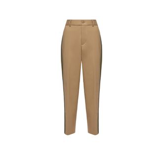 Moncler Moncler Pantalon En Coton M&eacute;lang&eacute;, Homme, Beige, Taille: 46