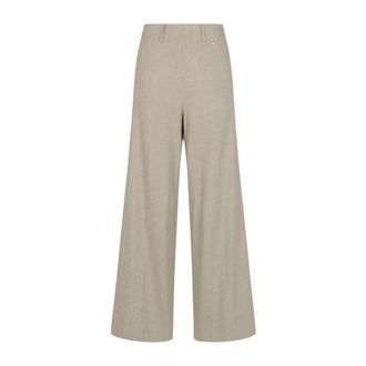 Herno Gewebte Damenhose - - Trousers - Damen - Beige - L